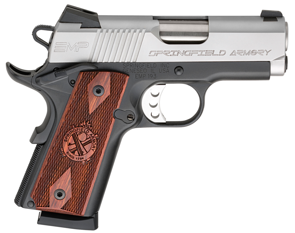 Springfield Armory 1911 EMP Lightweight Compact Black/Stainless 9MM 3 ...