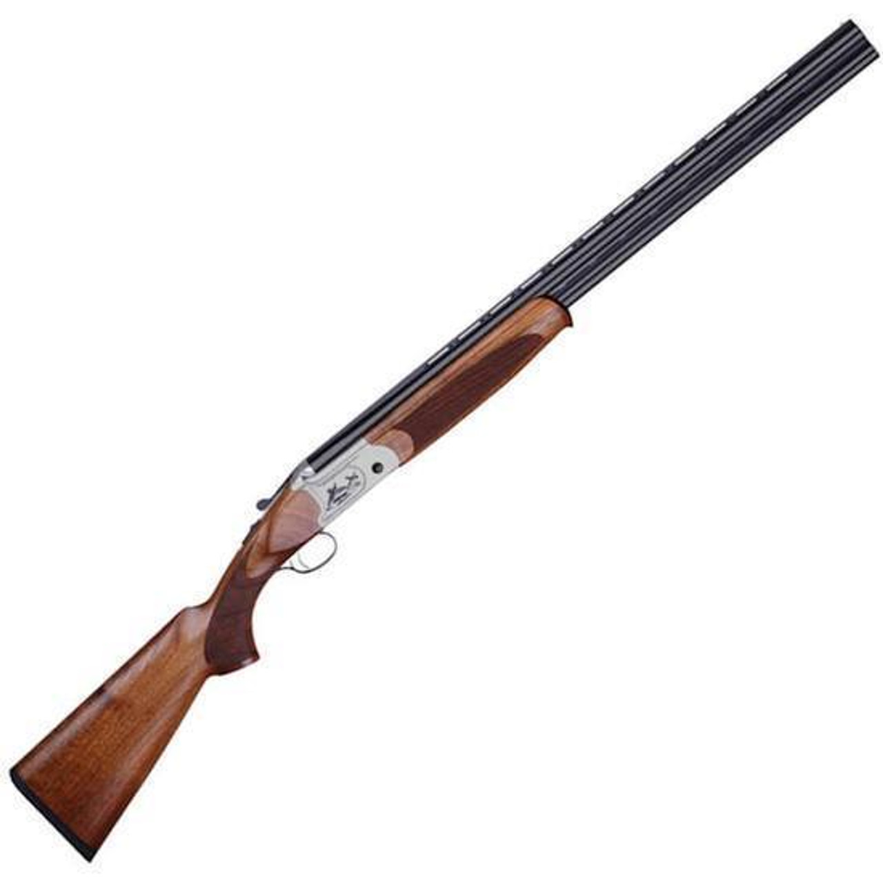ATI Cavalry Over/Under 12GA 28″ Ejectors Walnut Stock Engraved Nickel ...